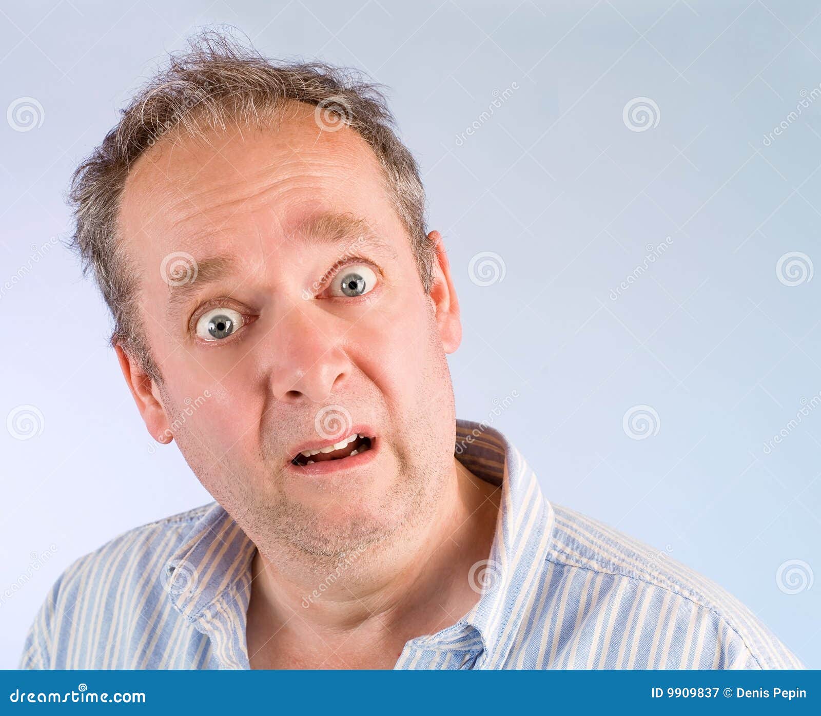 Afraid stock image. Image of mentally, insane, goofy, outraged - 9909837