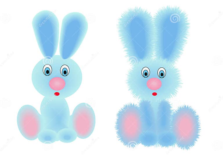 Afraid rabbit stock vector. Illustration of icon, spring - 16852666