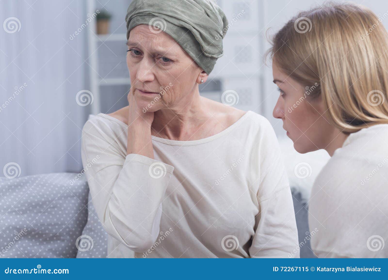 She is really afraid stock image. Image of headscarf - 72267115