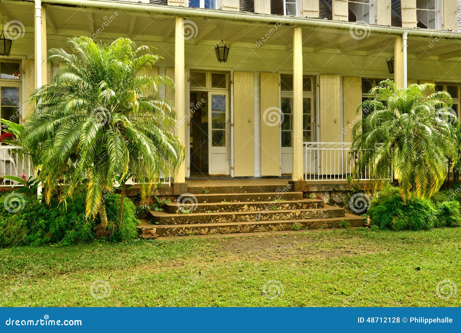 Africa, Colonial Eureka House in Moka Editorial Stock Photo - Image of ...