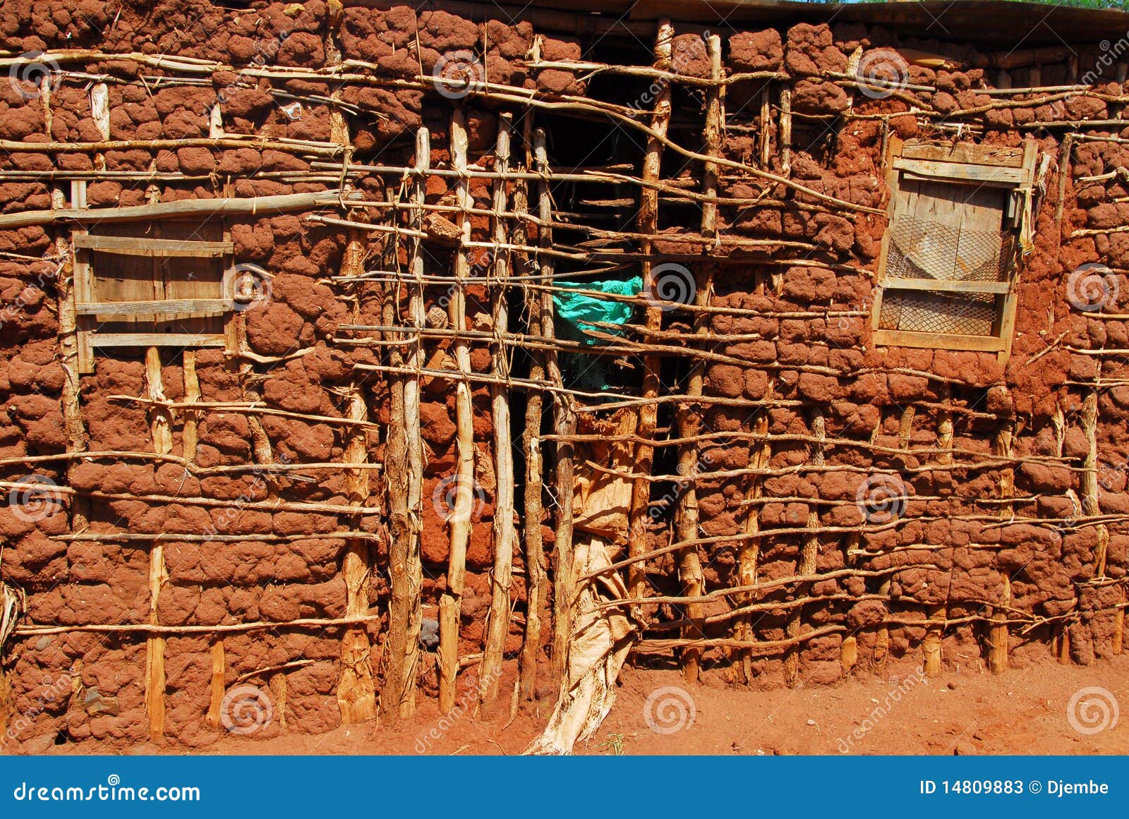 Africa house stock image. Image of africa, pipes, poverty - 14809883