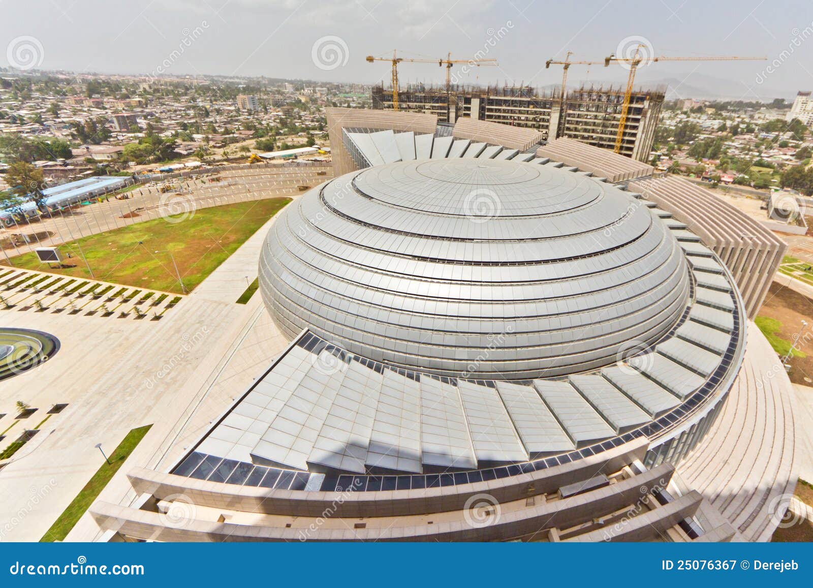 The Africa Union Hall stock image. Image of ethiopia - 25076367