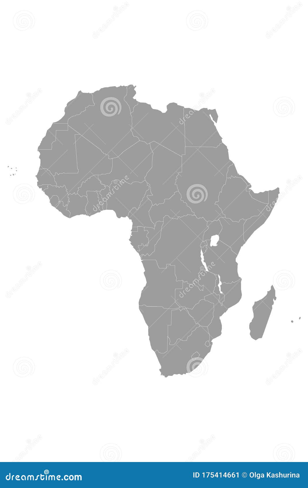 Africa World Map Graphic Vector Stock Vector - Illustration of egypt ...