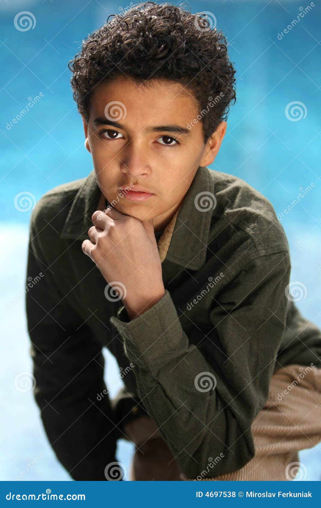 African American boy stock photo. Image of healthy, hair - 4697538