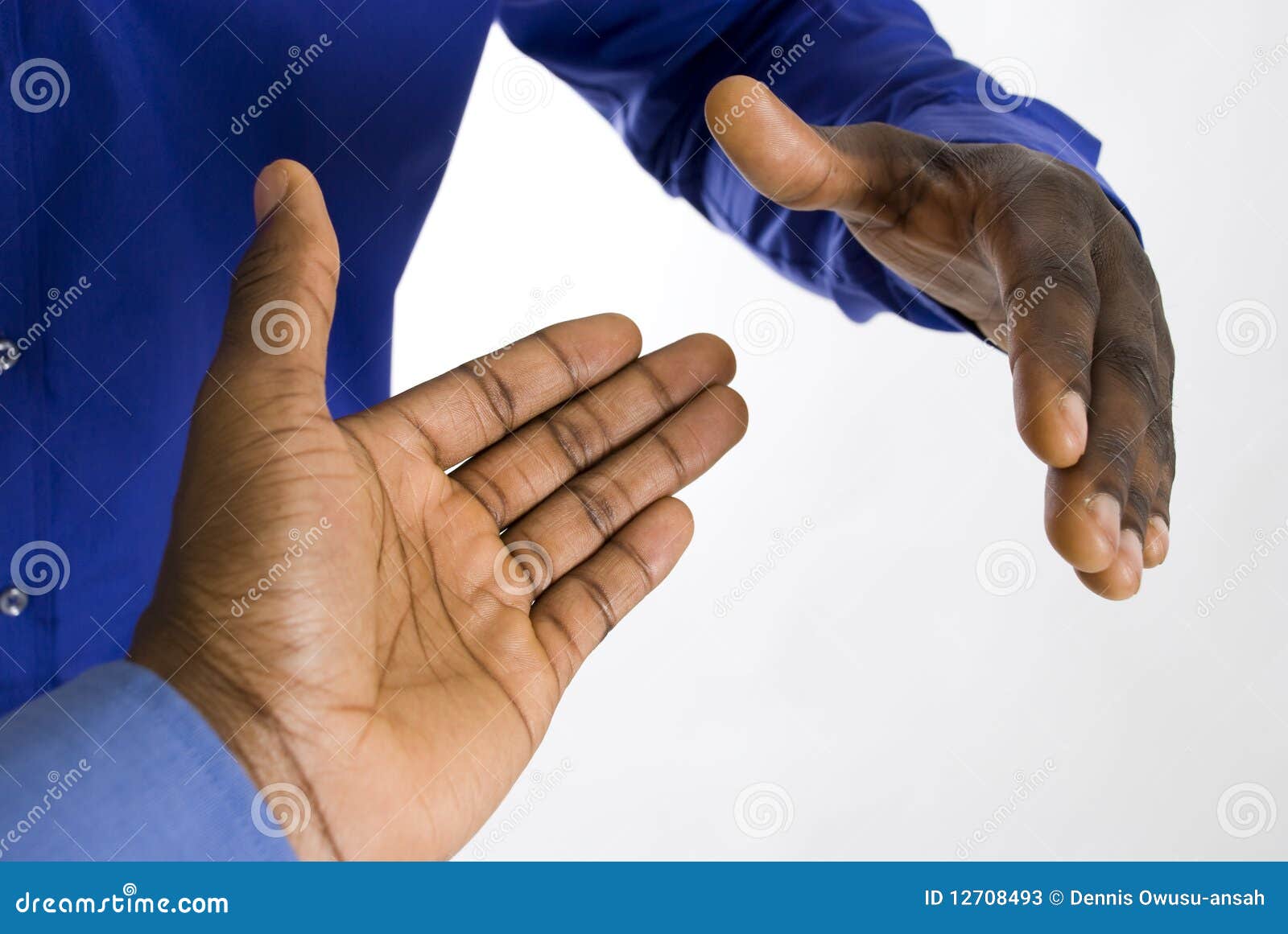 African American Business Handshake Stock Image - Image of offer ...