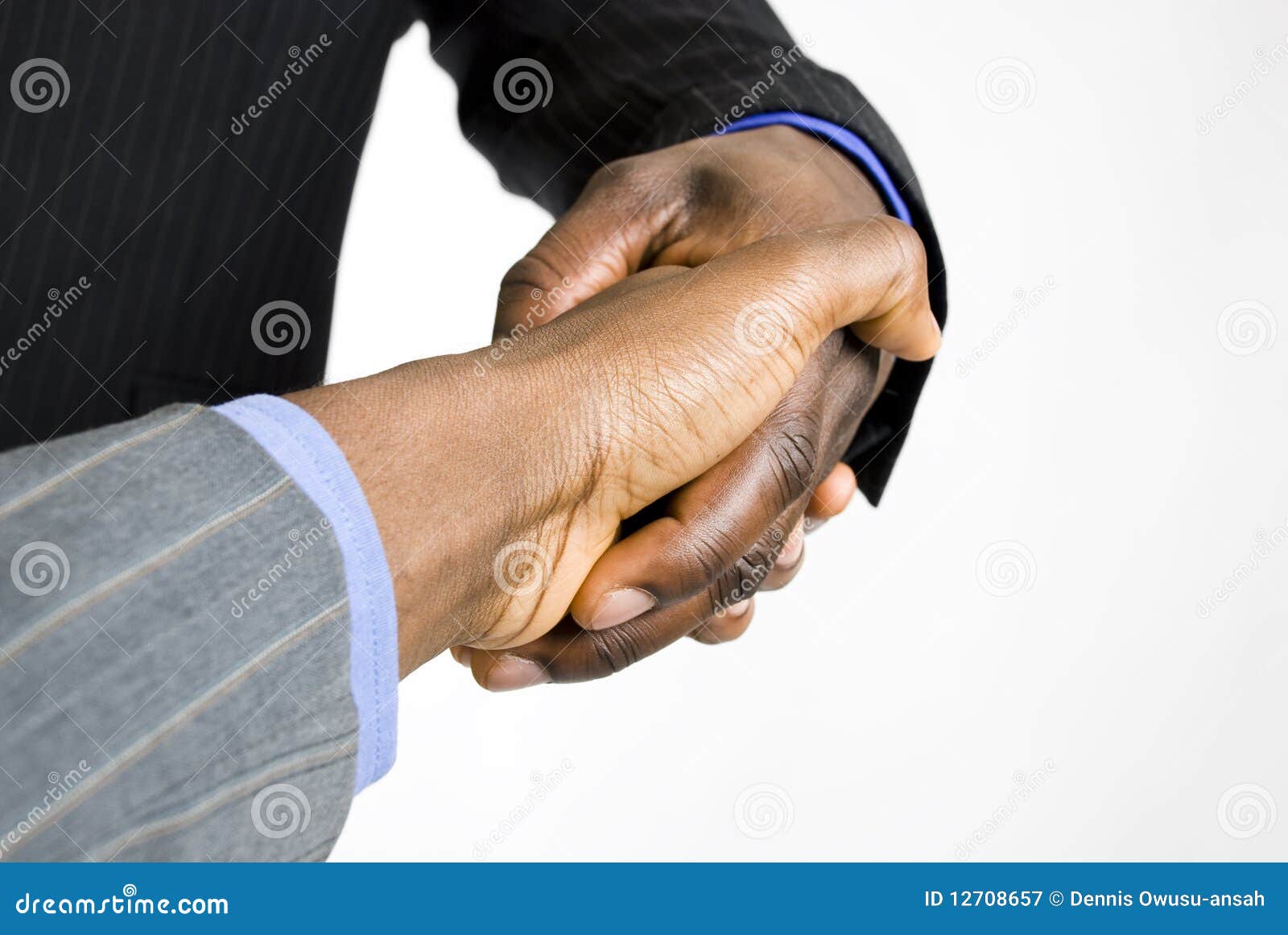 African American Business Handshake Stock Image - Image of confident ...