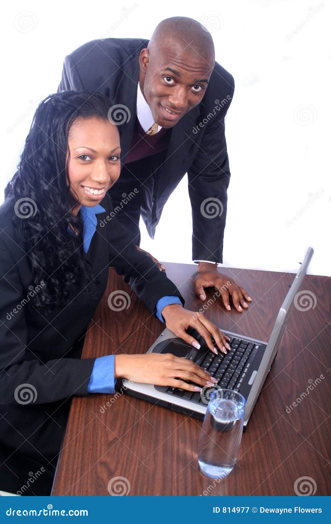 African American Business Partners Stock Image - Image of black, girl ...