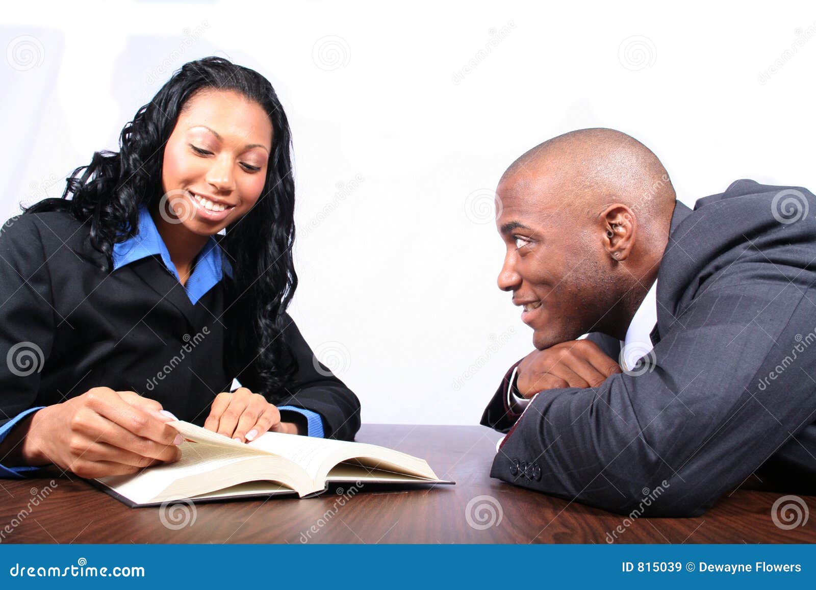 African American Business Partners Stock Image - Image of macho, couple ...