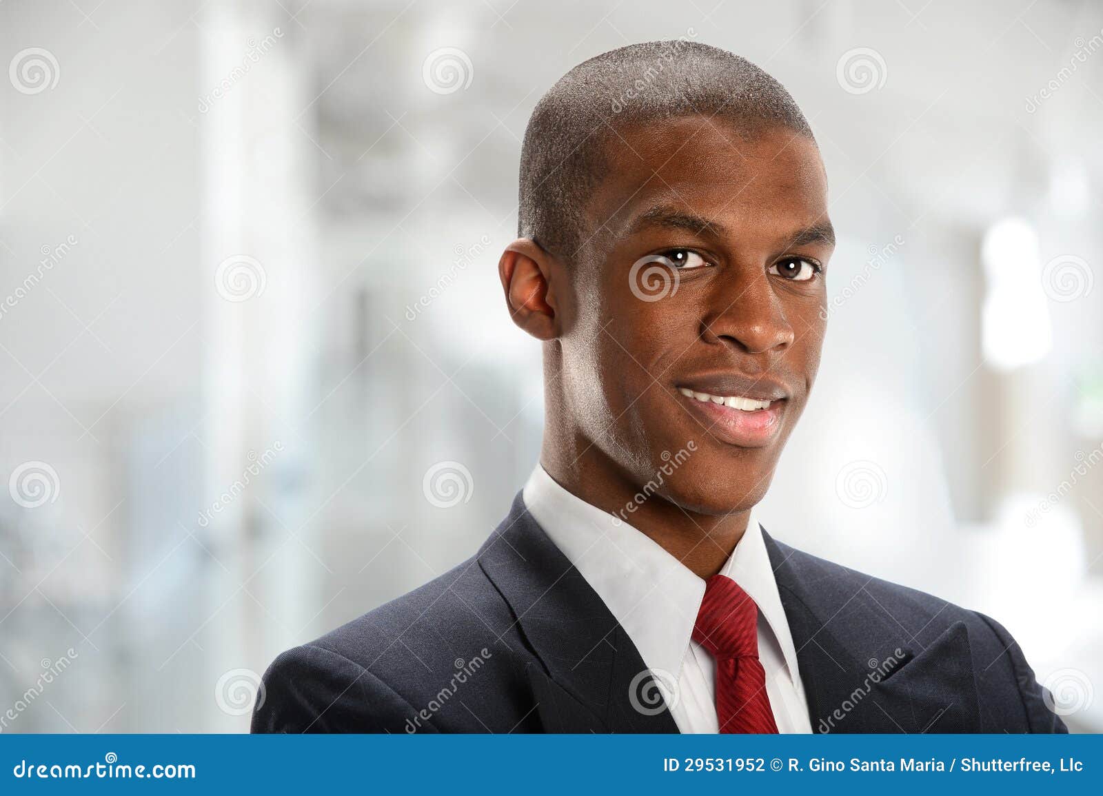 African American Businessman Stock Photo - Image of black, building ...