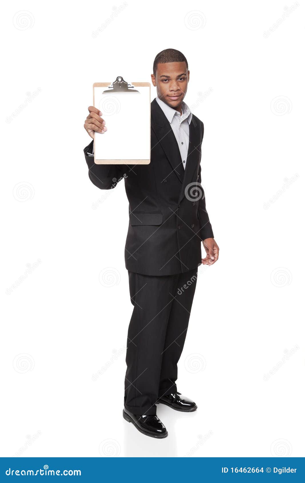 African American Businessman Holding Clipboard Stock Photo - Image of ... African American Businessman Holding Clipboard Stock Photo - Image of ...