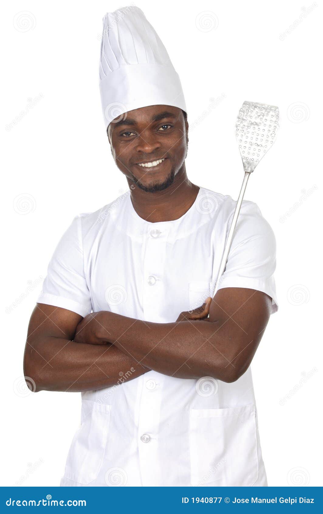 African American Chef stock image. Image of staff, african - 1940877