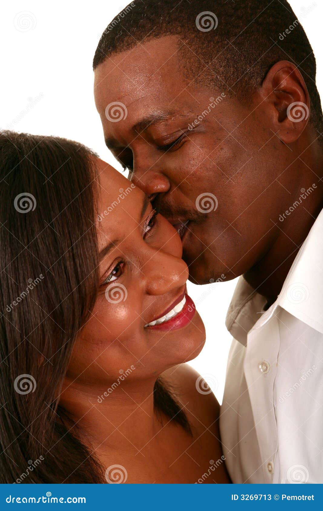 African American Couple Romant Stock Image - Image of beauty, boyfriend ...