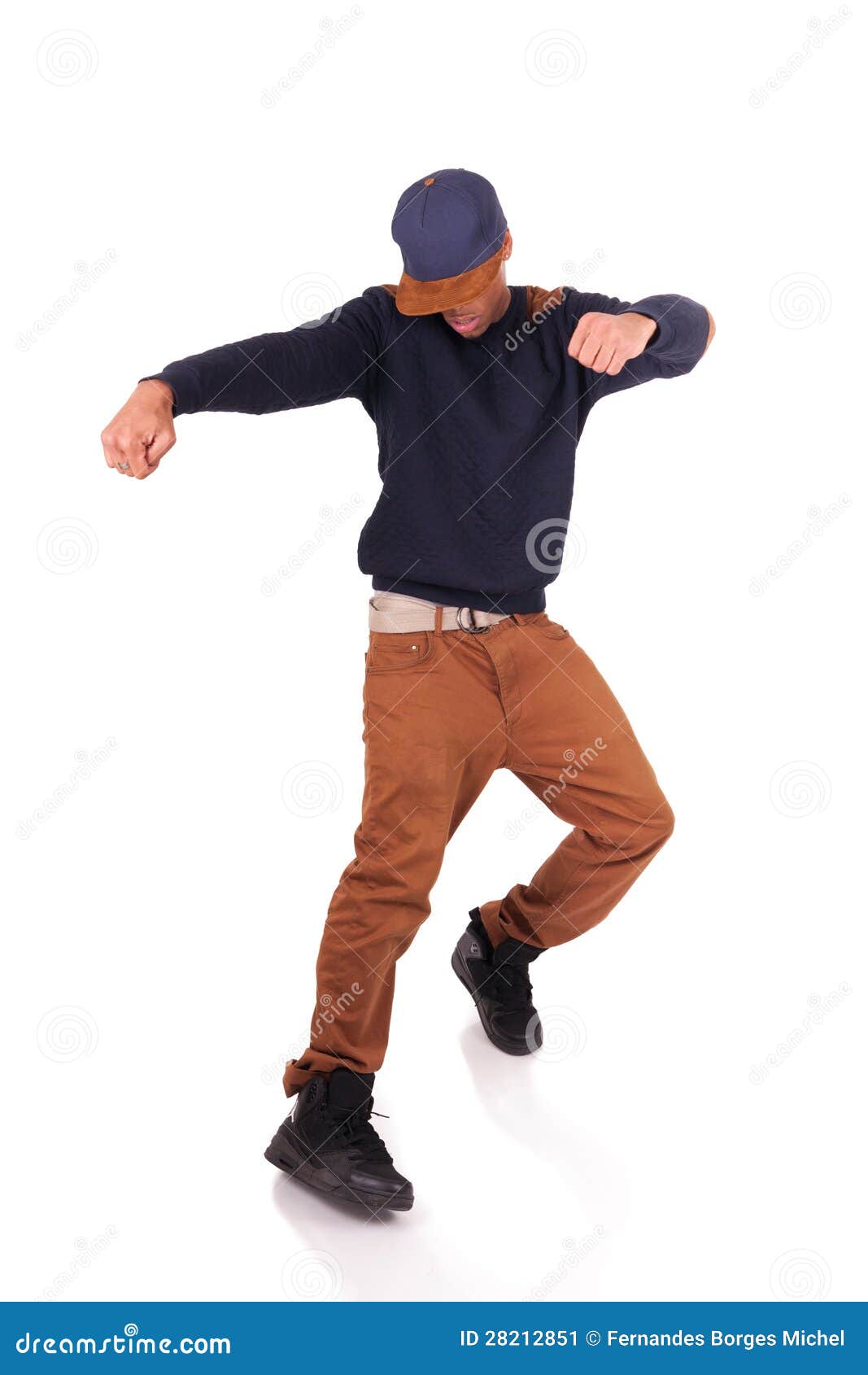 African American Dancer Hip Hop Stock Image - Image of ethnic, african ...