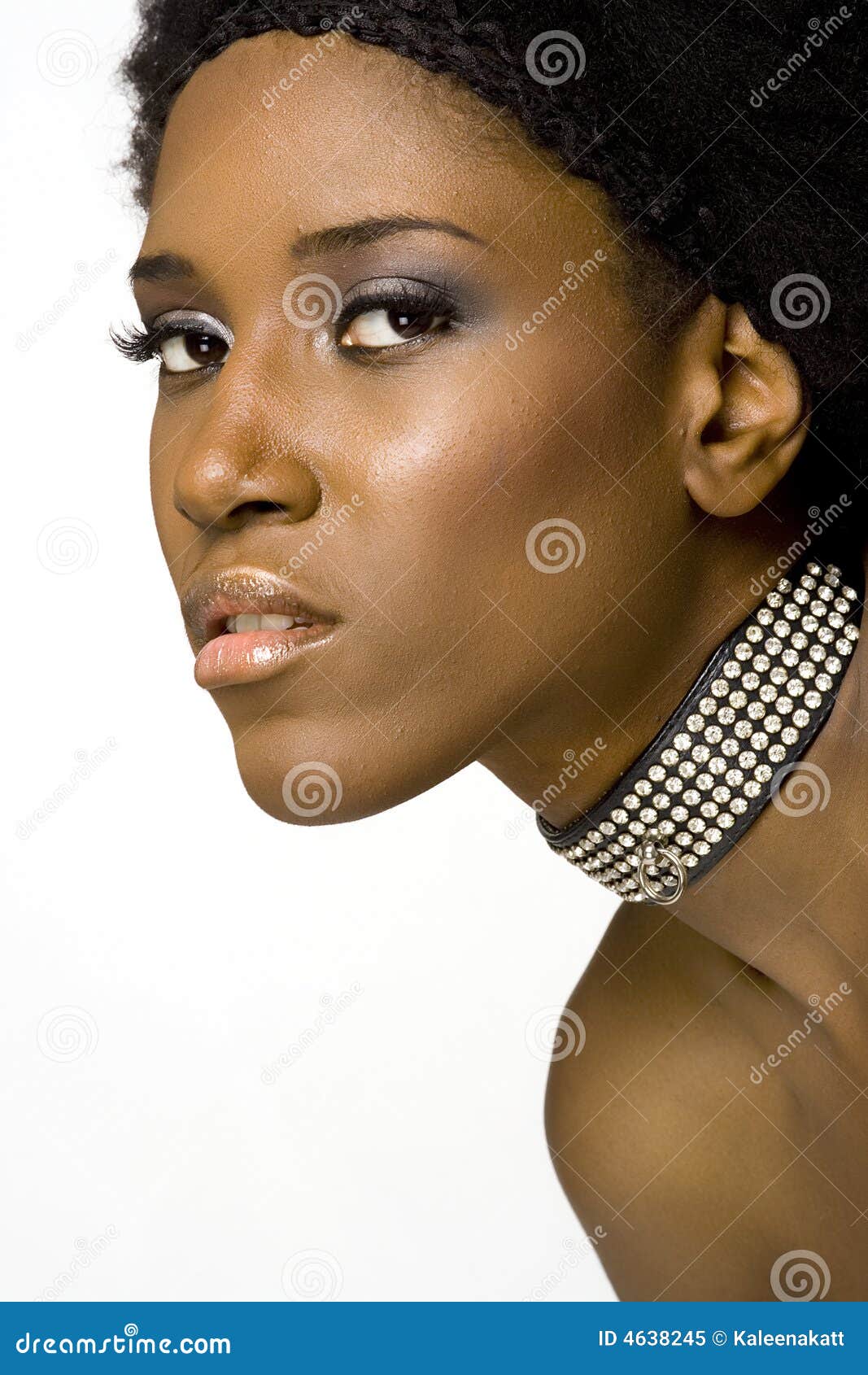 African American Fashion Model Stock Image - Image of afro, dark: 4638245