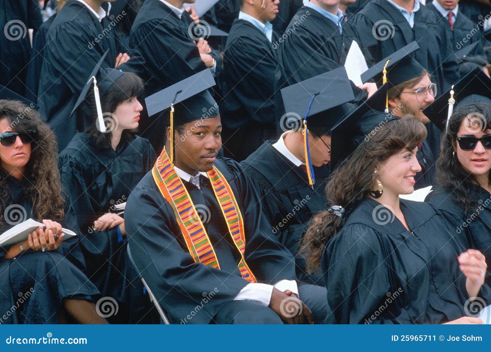 African-American graduate, editorial photo. Image of college - 25965711