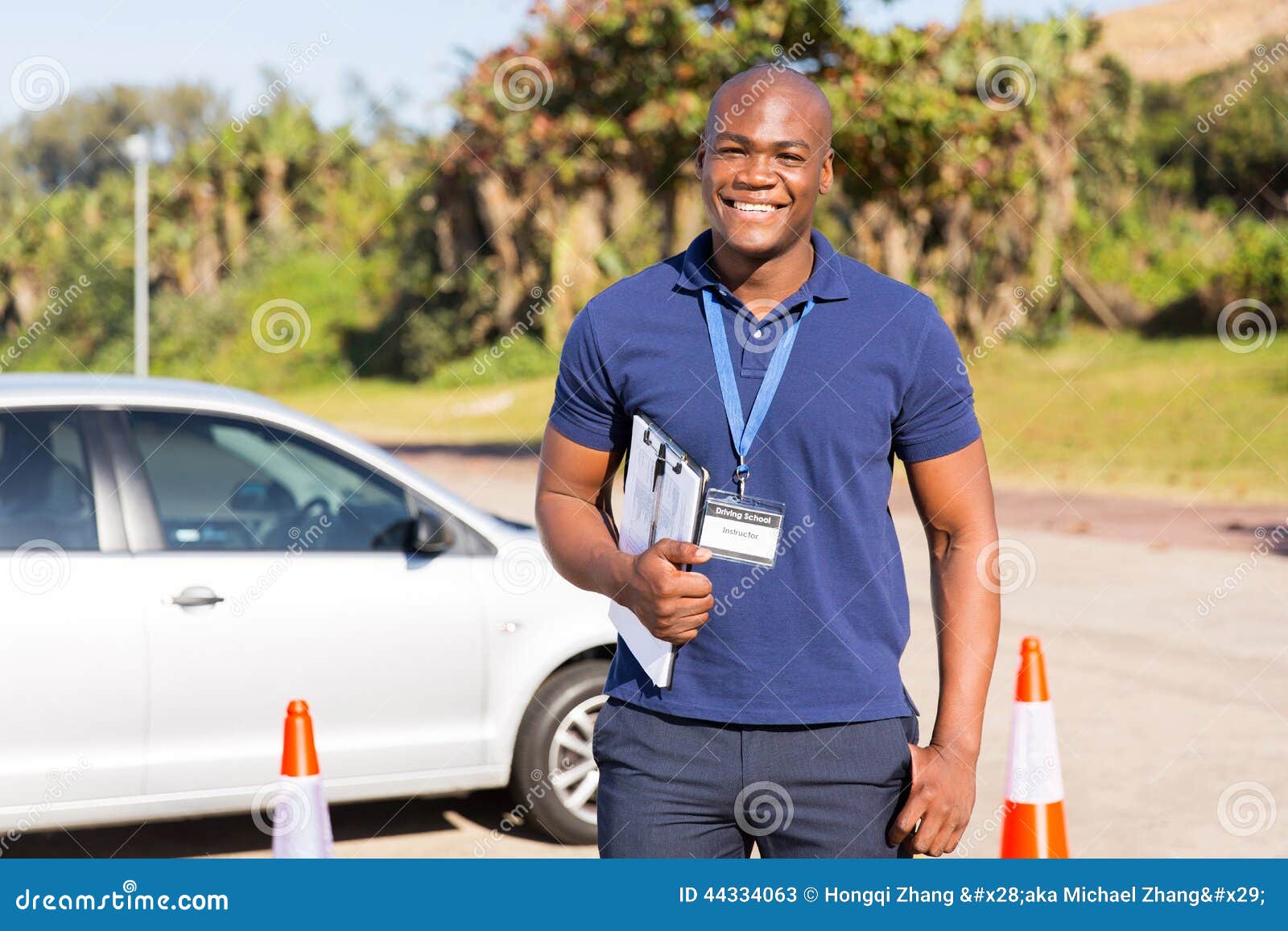 African American Instructor Stock Image - Image of looking, elegant ...