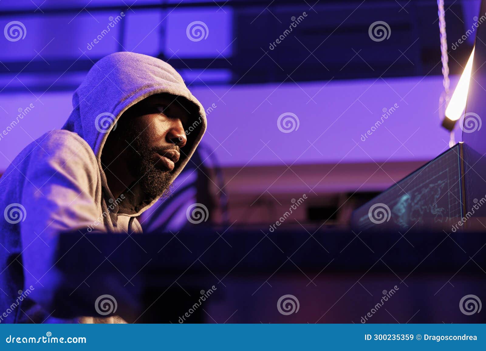 Internet Thief Planning Phishing Attack Stock Image - Image of ...