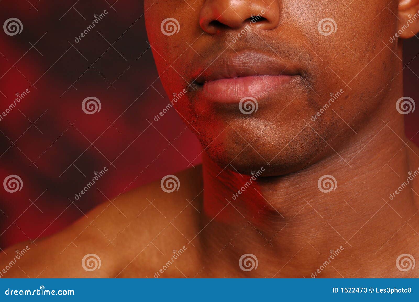 African American Lips