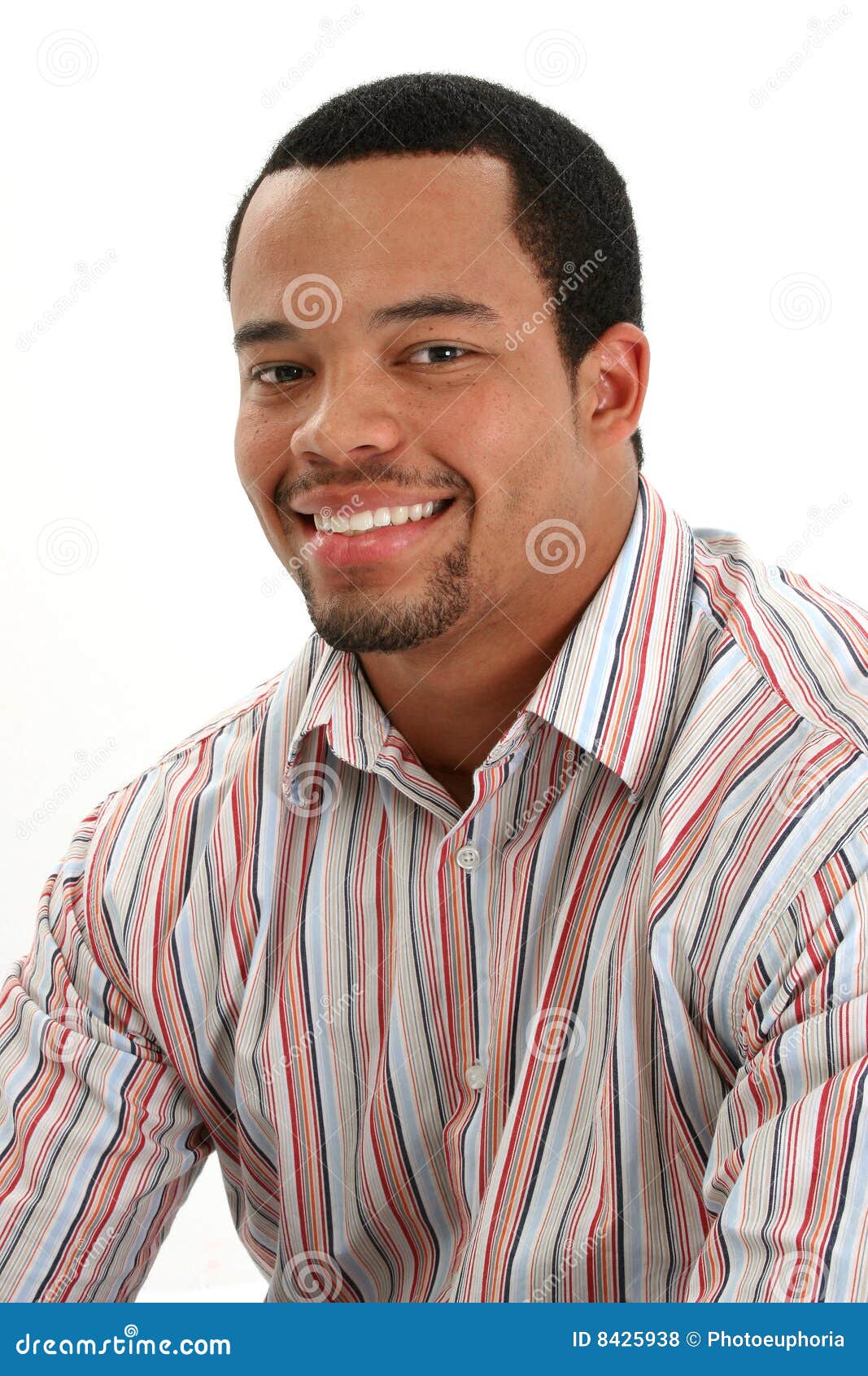 African American Male Portrait Stock Photo - Image of beard, portrait ...