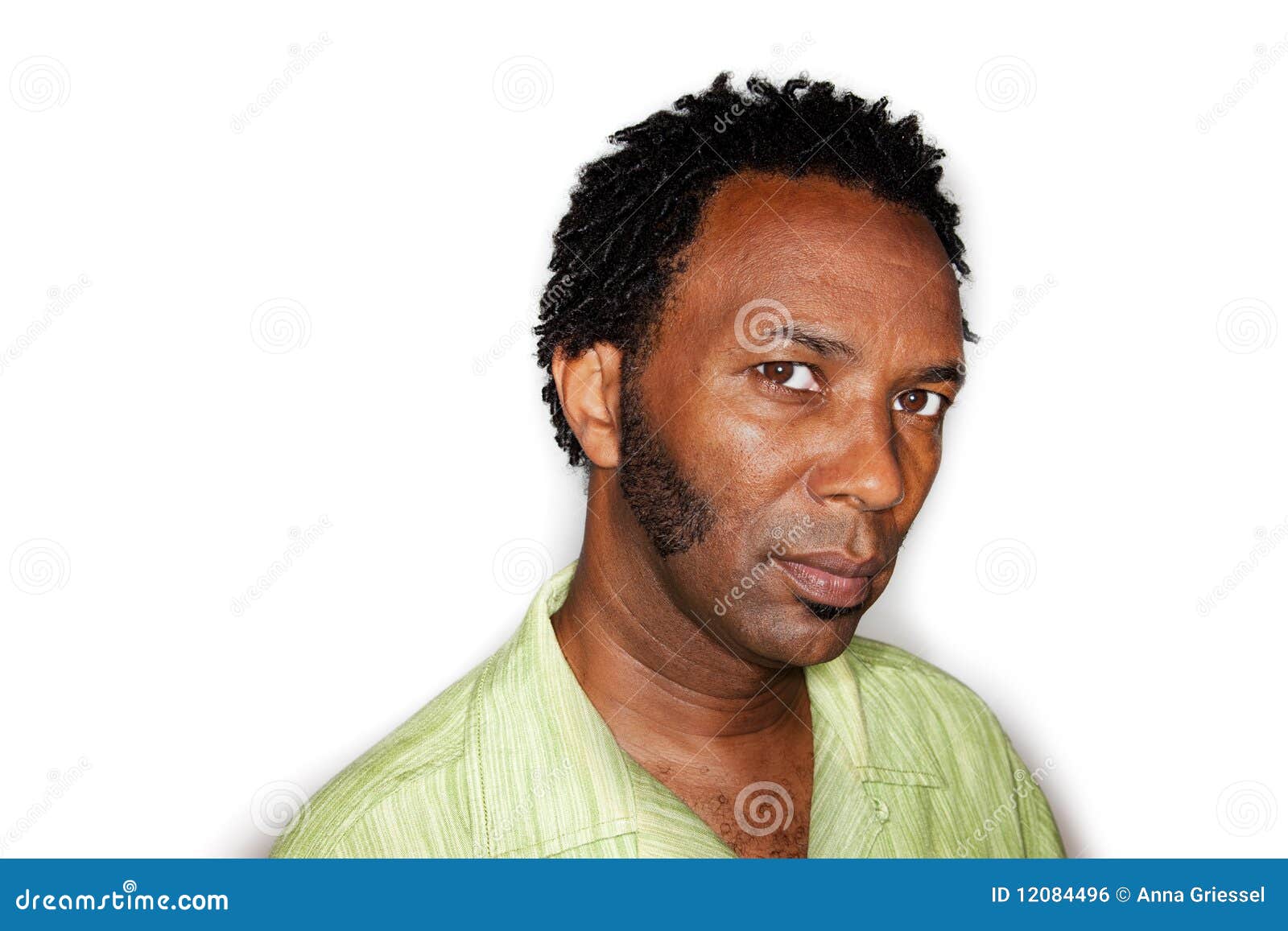 African American man stock photo. Image of ethnic, white - 12084496