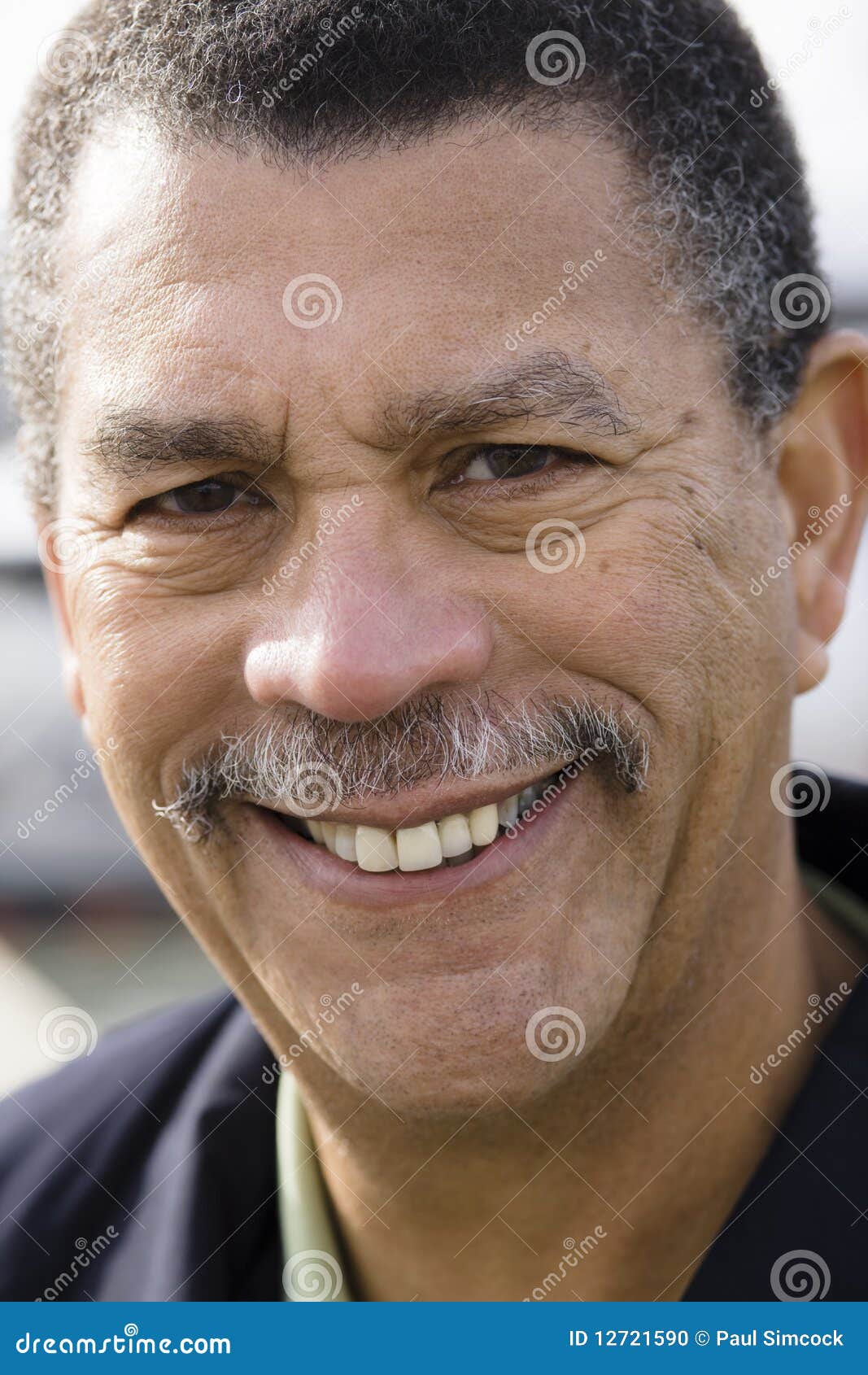 African American Man stock photo. Image of leisure, smiling - 12721590