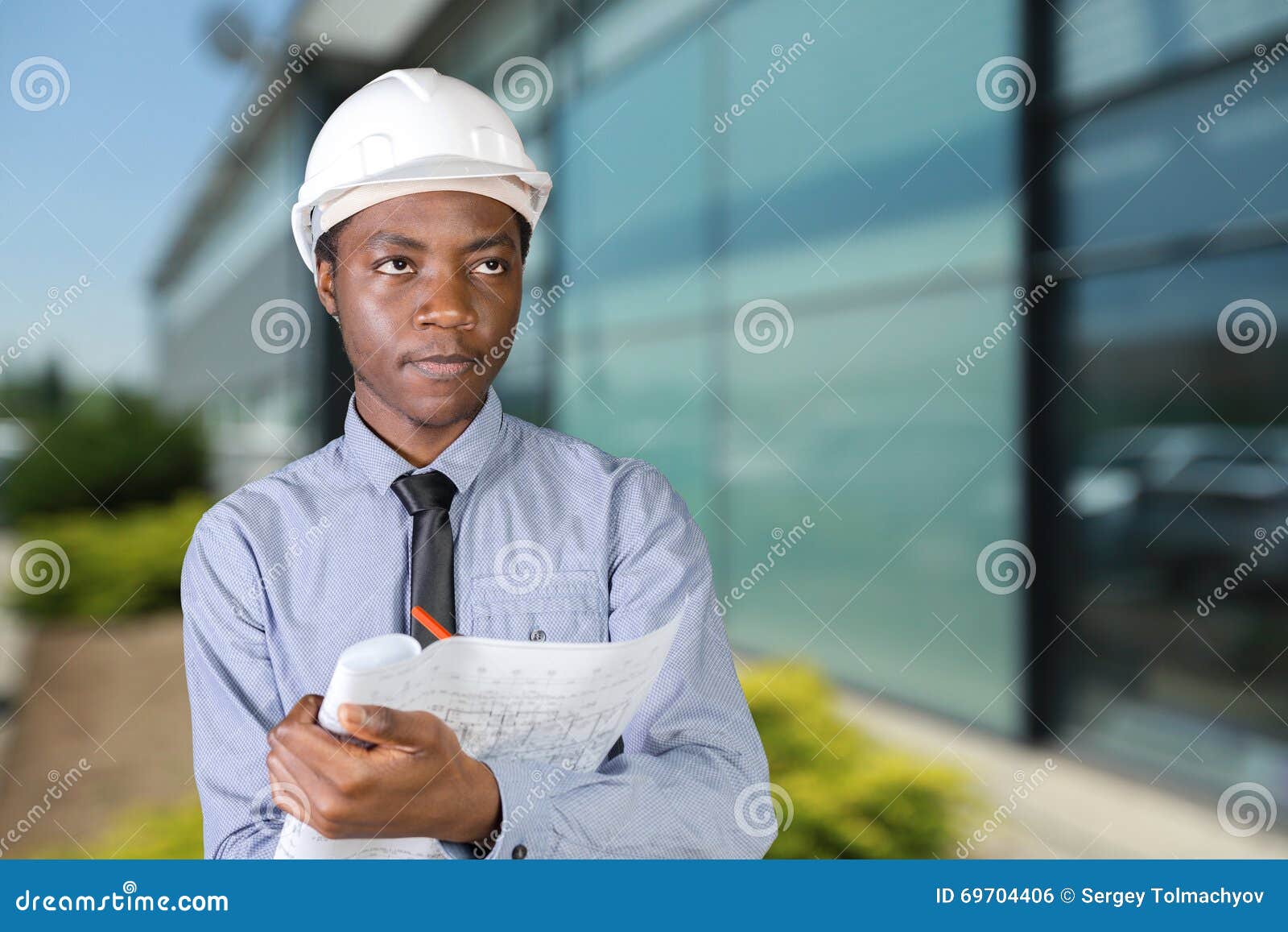 African American Man Architect Stock Photo - Image of adult, good: 69704406