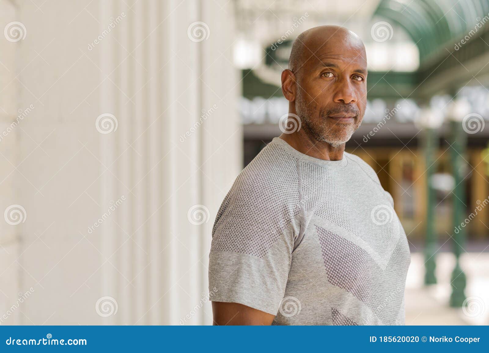 African American Man with a Concerned Look. Stock Photo - Image of ...