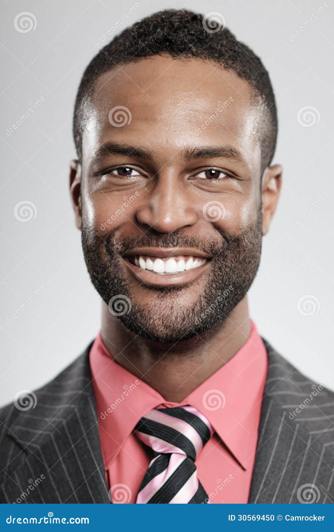 African American Man Happy Expression Stock Photo - Image of african ...