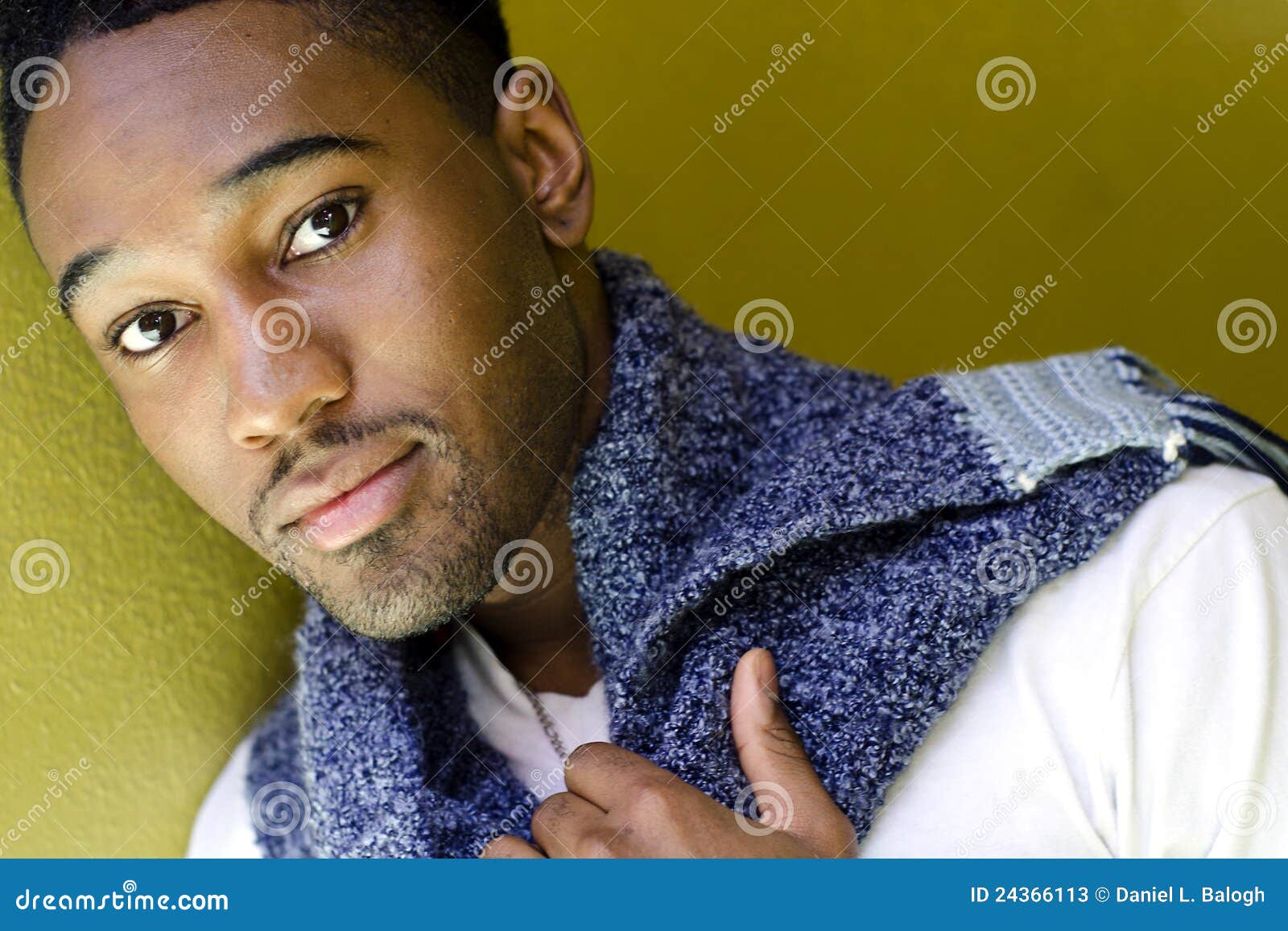African-American Man, Teasing Stock Image - Image of looking, black ...