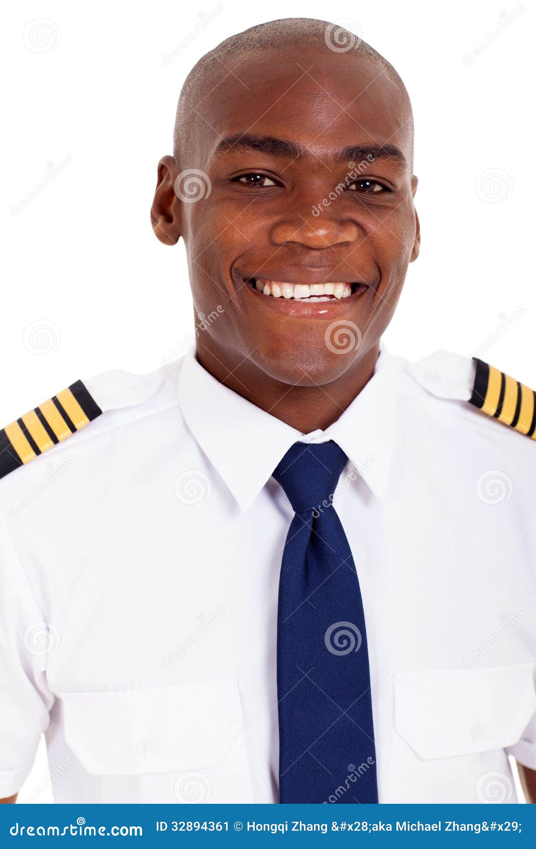 African american pilot stock image. Image of cheerful - 32894361