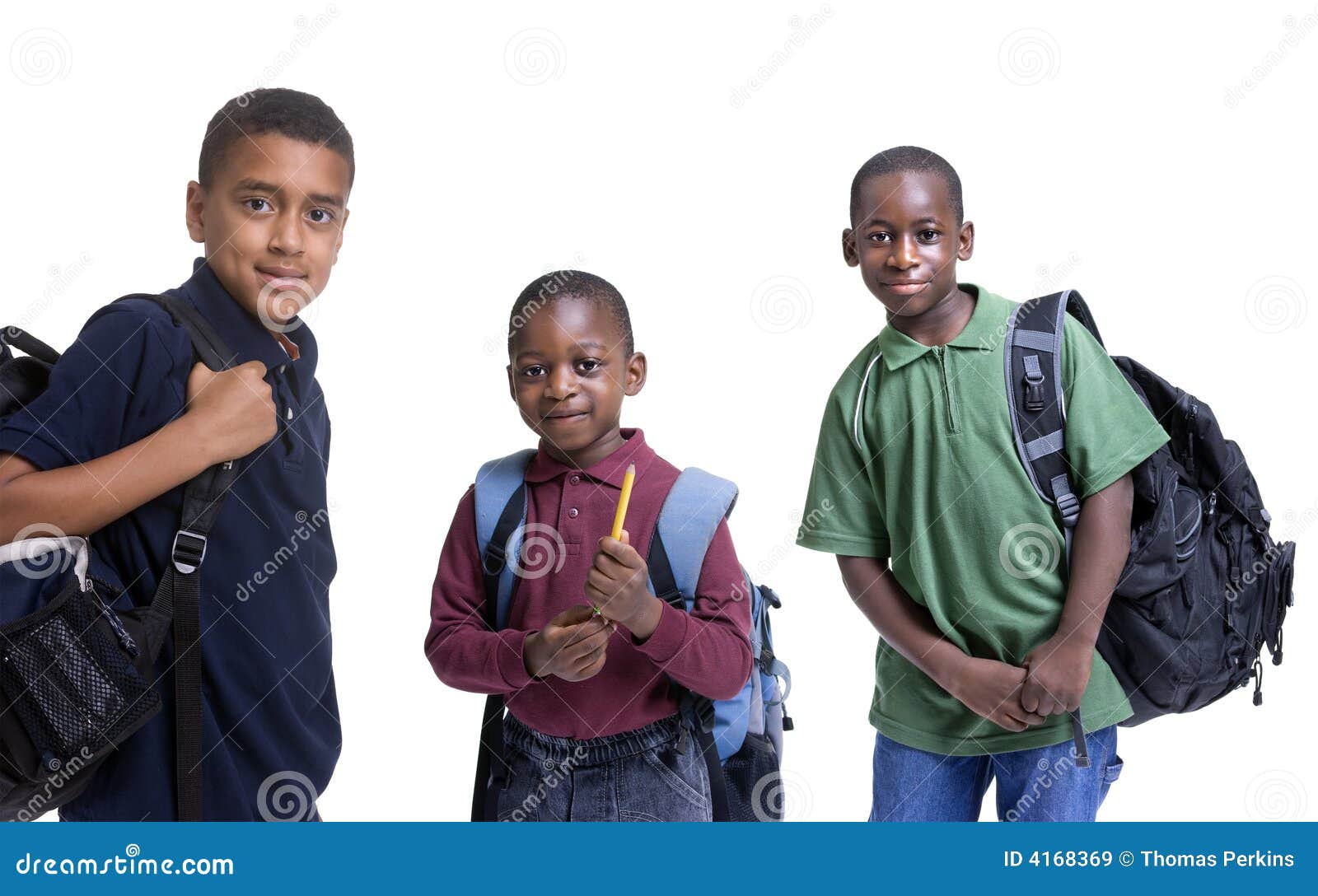 African American Students stock image. Image of family - 4168369