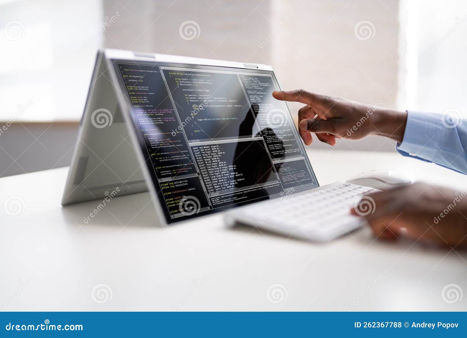 African American Web Developer Programmer Stock Photo - Image of source ... African American Web Developer Programmer Stock Photo - Image of source ...