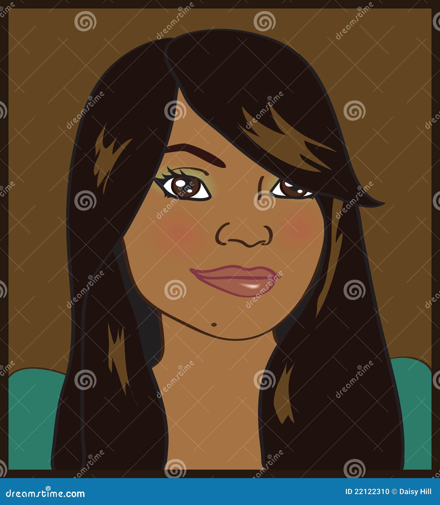 Pacific Islander Woman Stock Illustrations – 26 Pacific Islander Woman ...