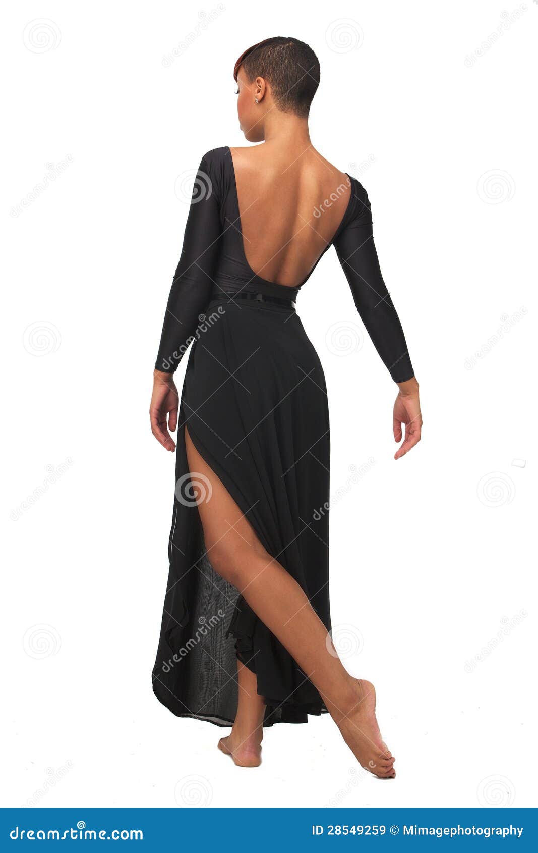 Dance Pose On Beach Royalty-Free Stock Photo | CartoonDealer.com #11455497