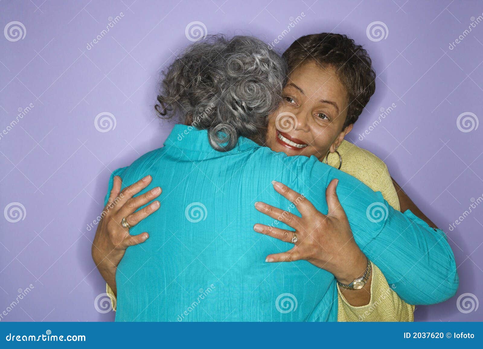 African American Women Embracing. Stock Photo - Image of photograph ...
