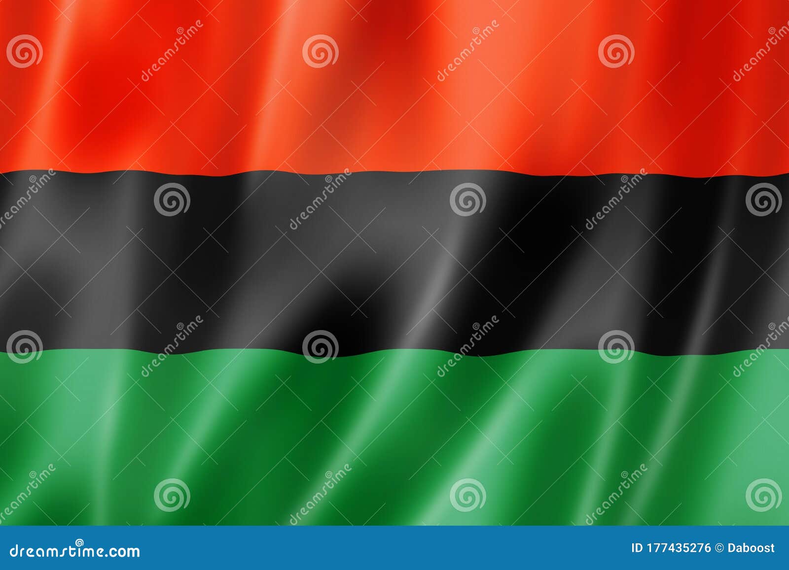 African Americans Flag, America Stock Illustration - Illustration of ...