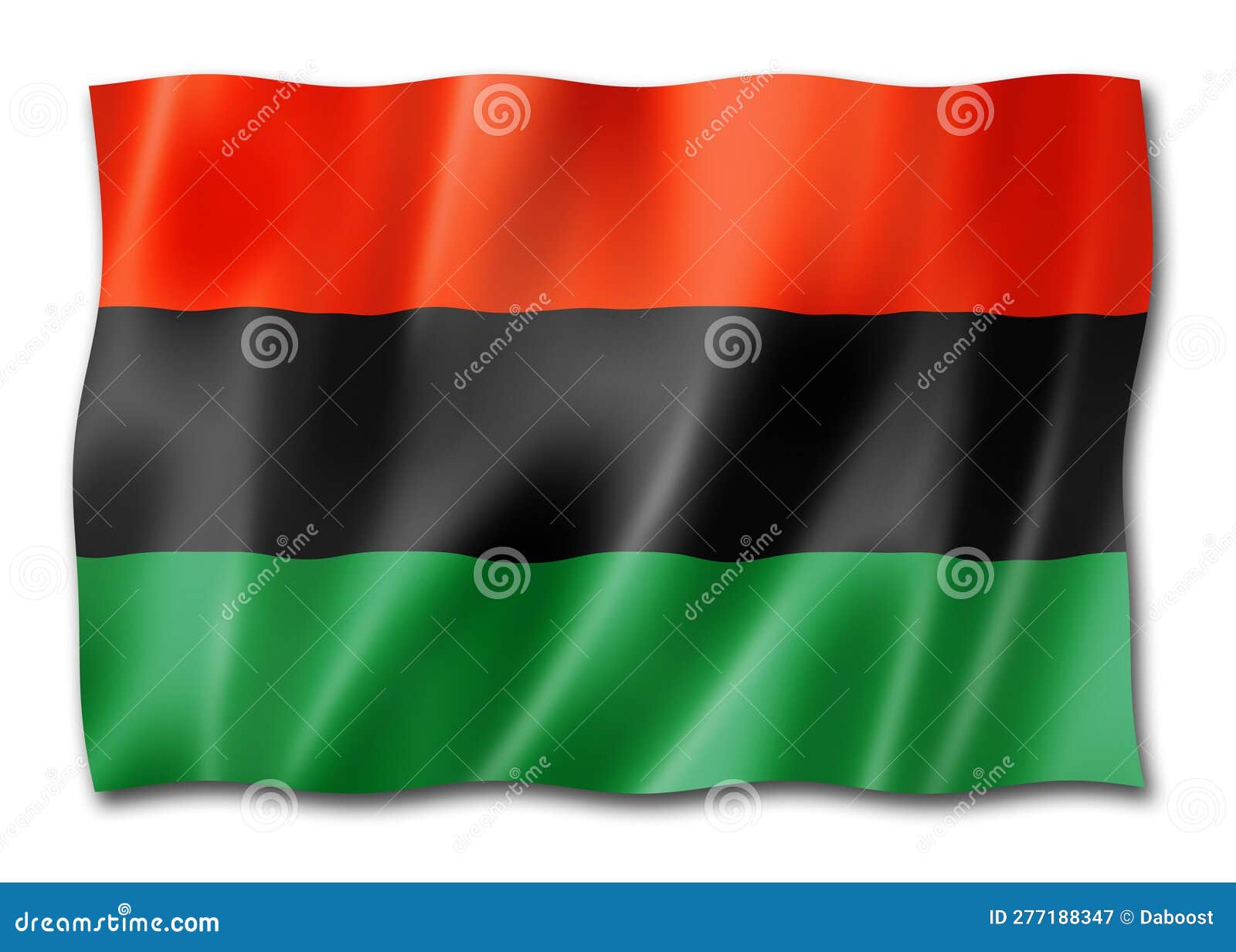 African Americans Flag, America Stock Illustration - Illustration of ...