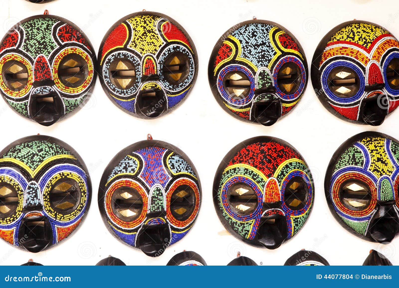 African Art Display stock photo. Image of hand, africa - 44077804