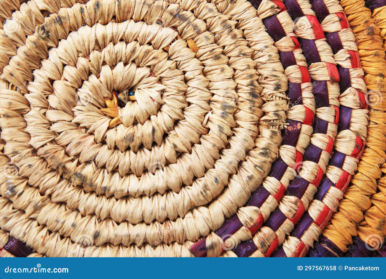 African basket bottom stock photo. Image of texture - 297567658