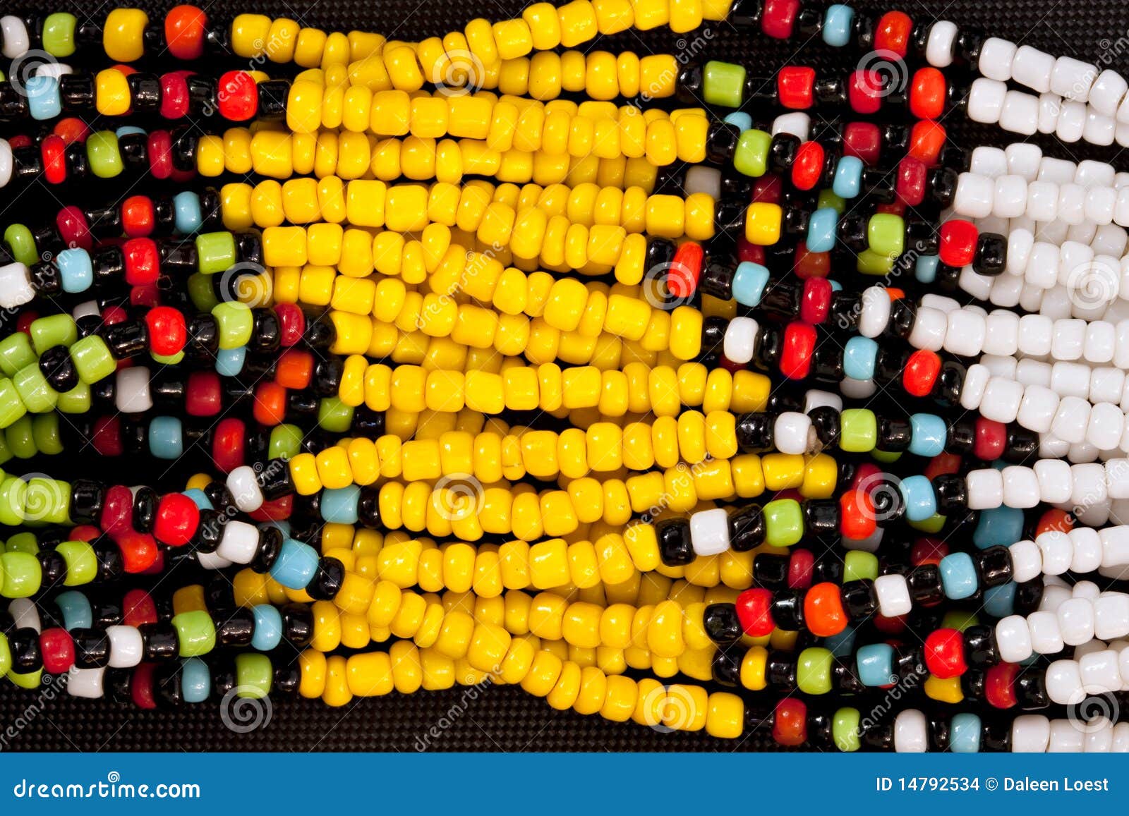 African beads stock photo. Image of background, necklace - 14792534