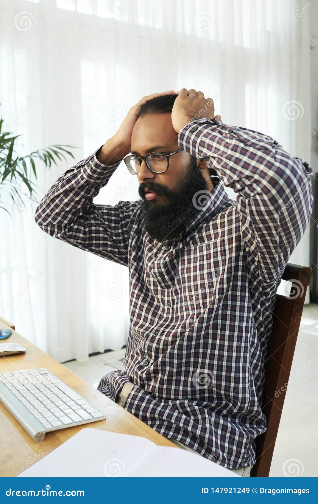 Problems at work stock image. Image of office, modern - 147921249