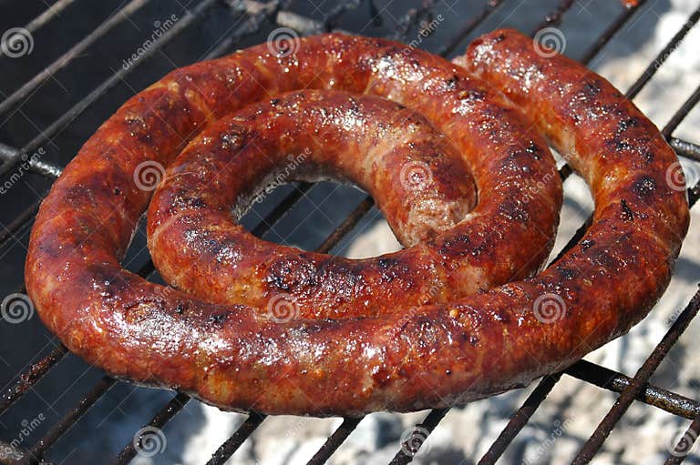 African Boerewors stock photo. Image of boerewors, giant - 3624716