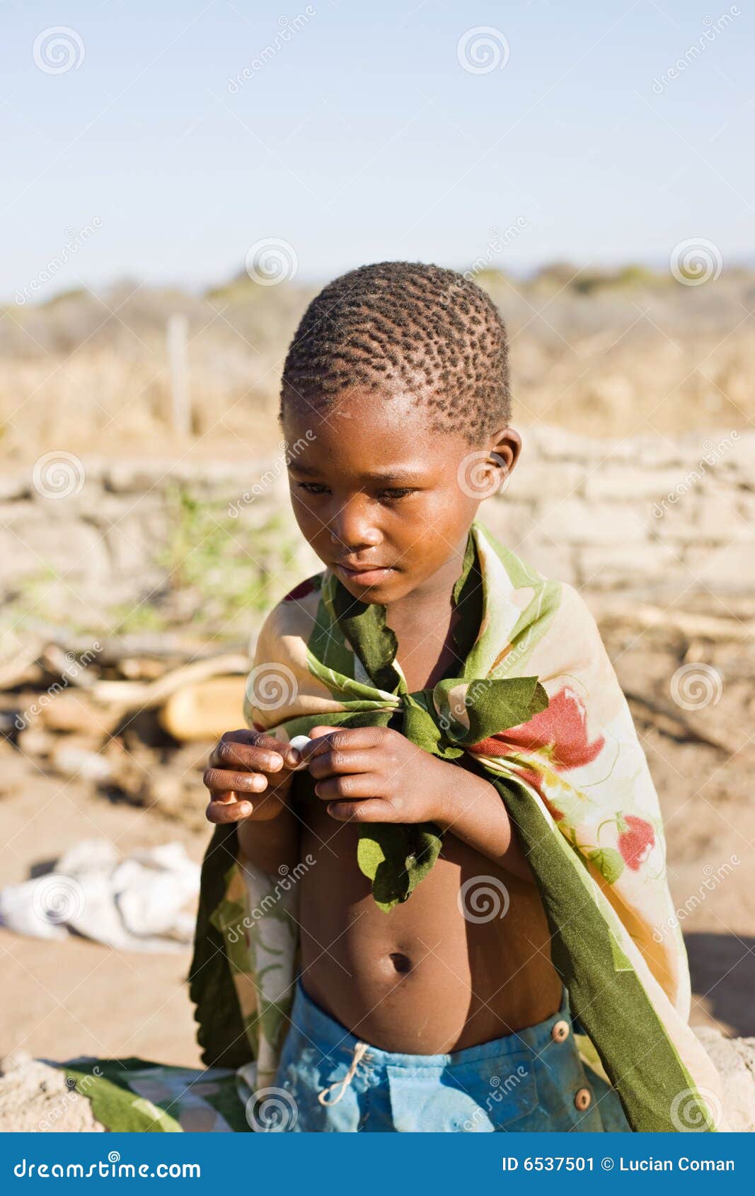 African boy stock image. Image of green, face, childhood - 6537501