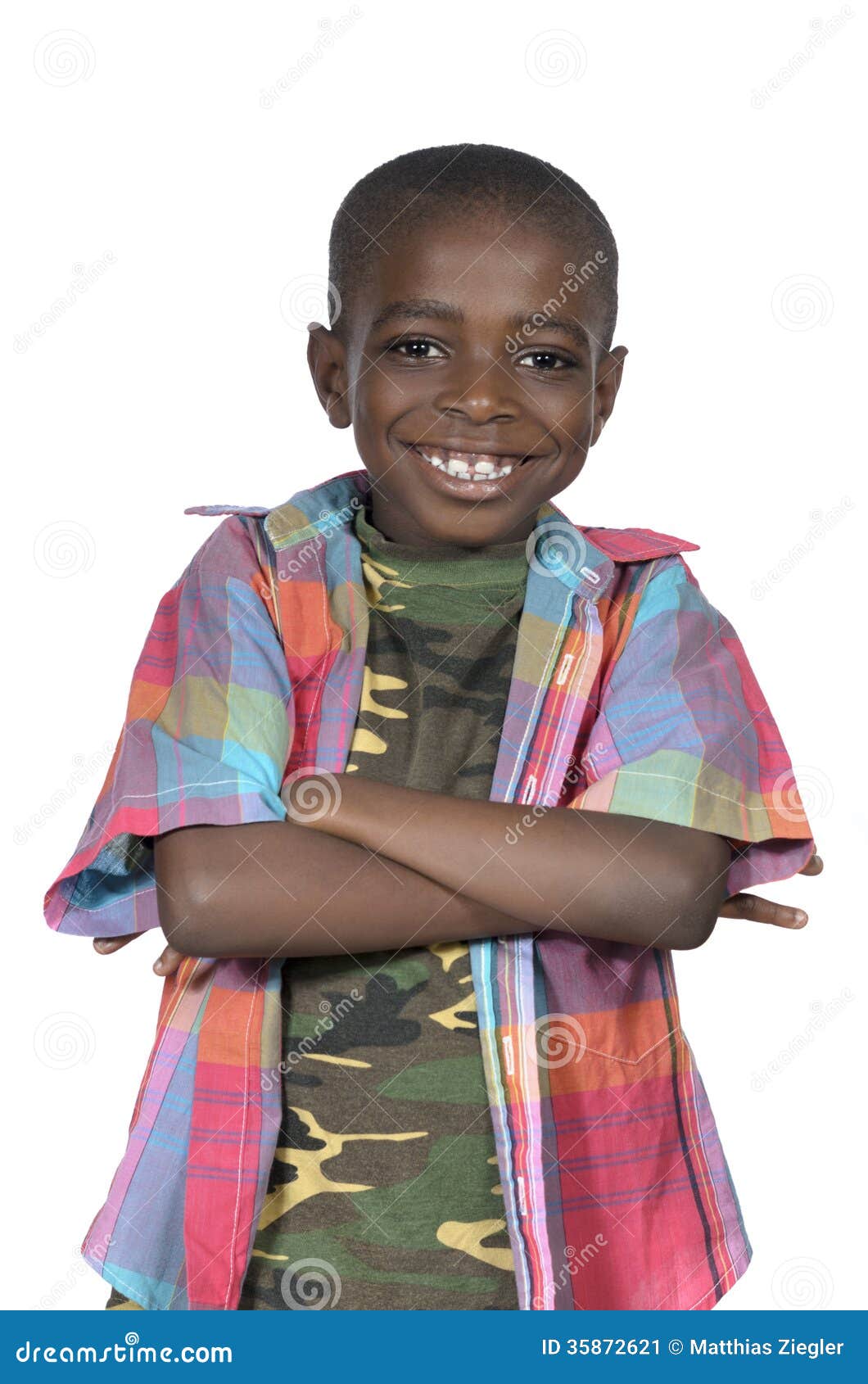 African Boy Portrait stock image. Image of happiness - 35872621