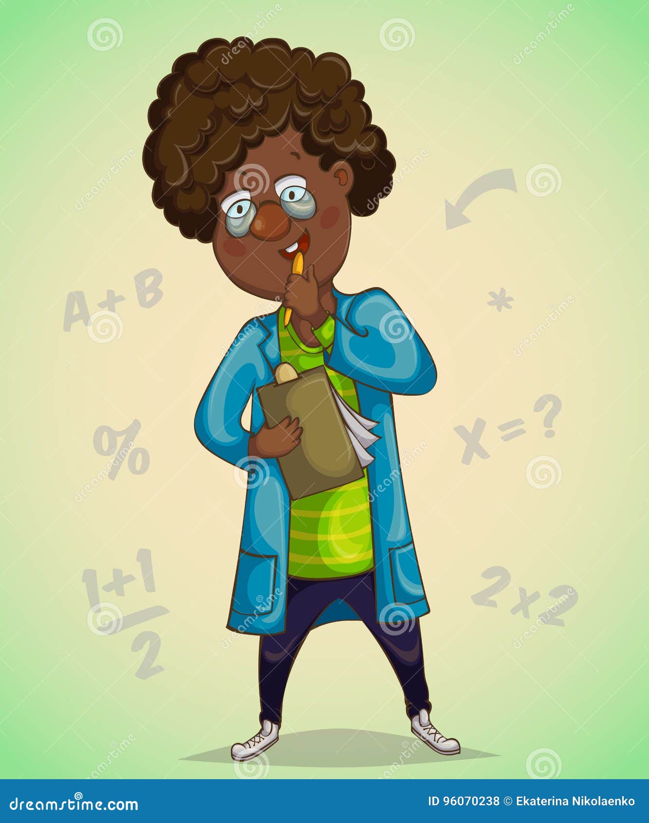 Scientist Makes Laboratory Analysis With Reagent And Catalyst. Idea Of ...