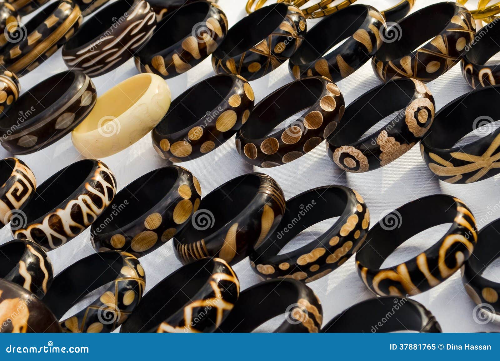 African bracelets stock image. Image of dark, culture - 37881765