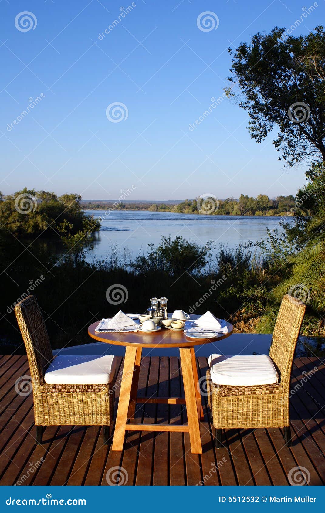 African Breakfast stock photo. Image of luxury, river - 6512532