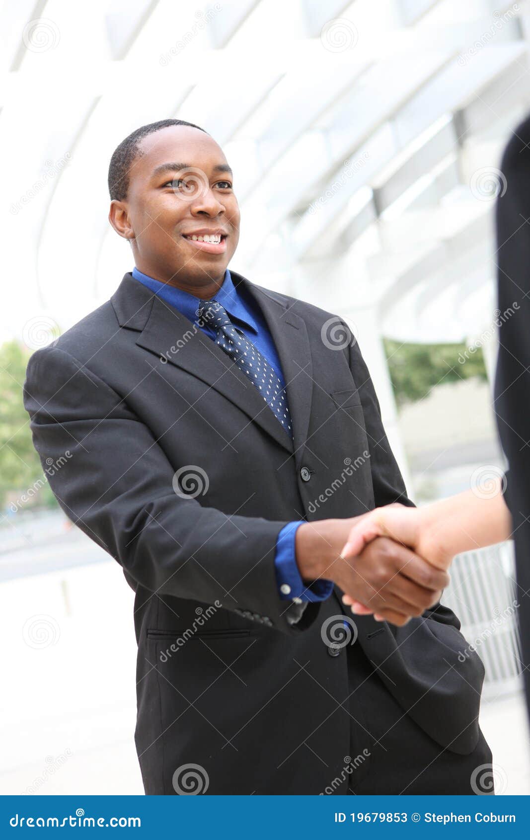 African Business Man Handshake Stock Image - Image of ambitious ...