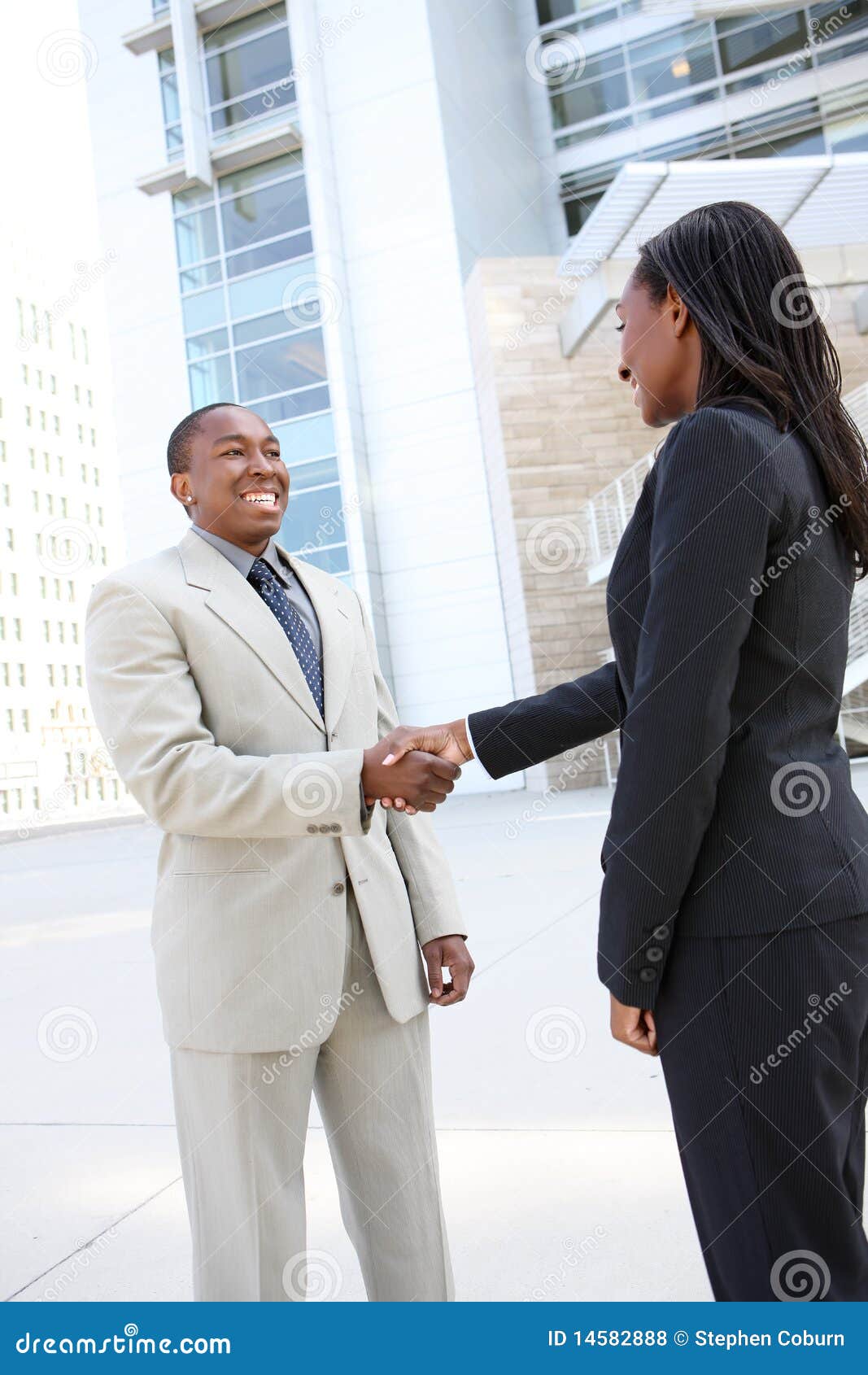 African Business Team Handshake Stock Photo - Image of ethnic, greeting ...