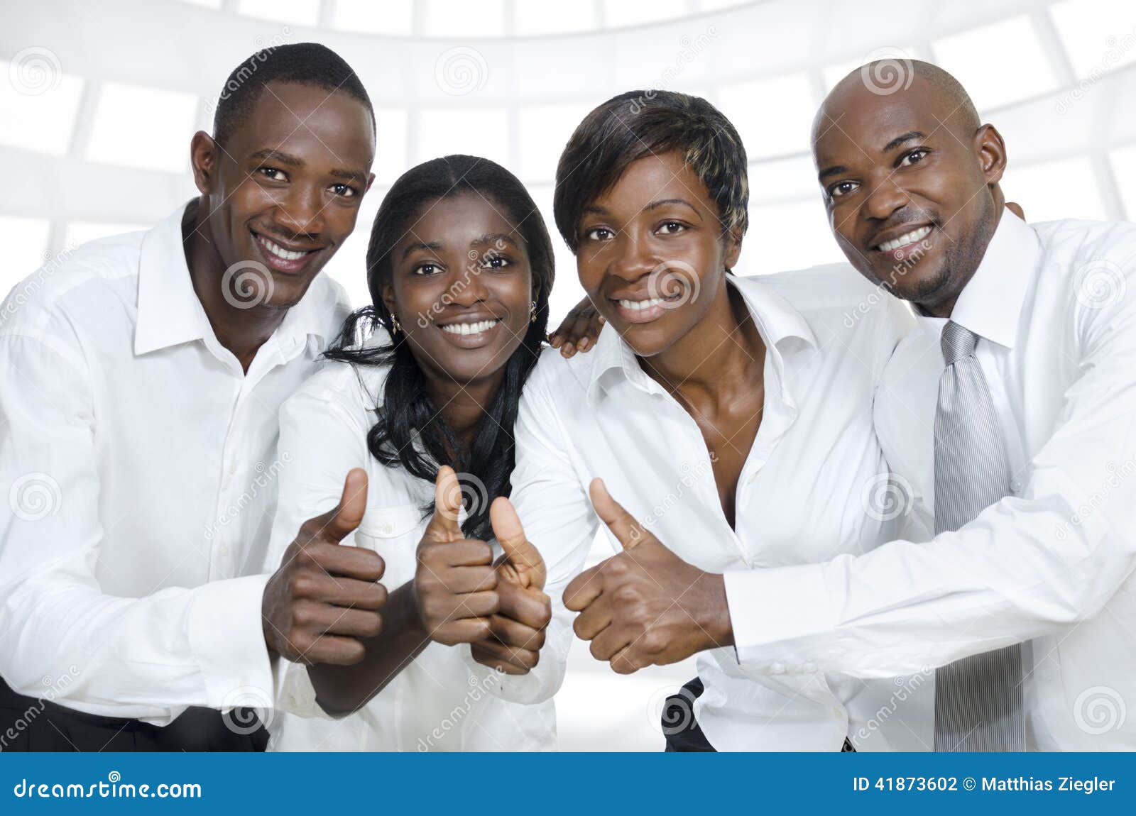 African Business Team / Students Thumbs Up Stock Photo - Image of ...